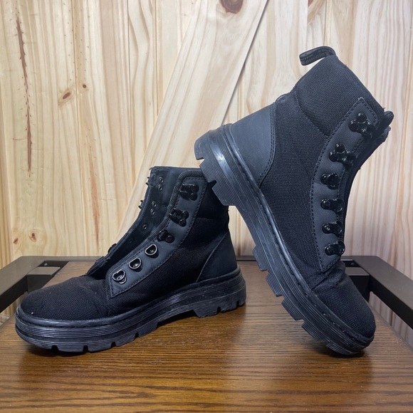 Dr. Martens | Shoes | Dr Doc Martens Combs W Womens Size 7 Black Boots ...